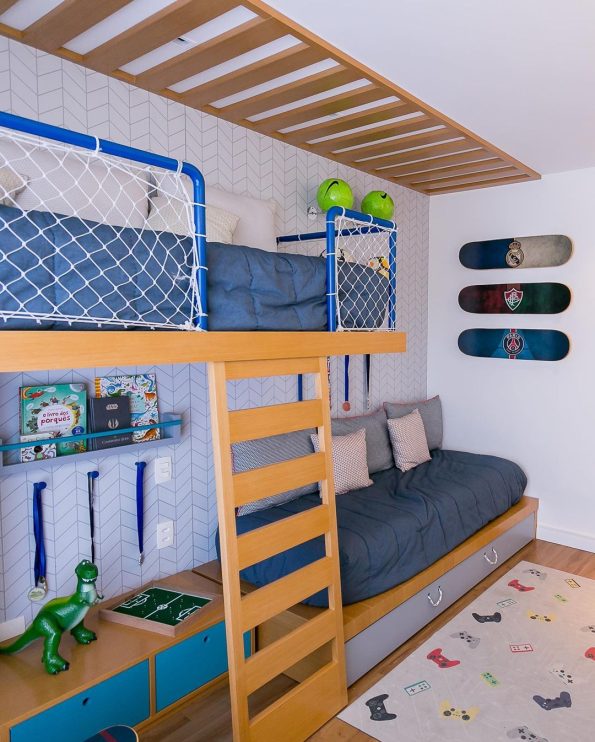 Cama suspensa: 60 opções para inovar na decoração do quarto