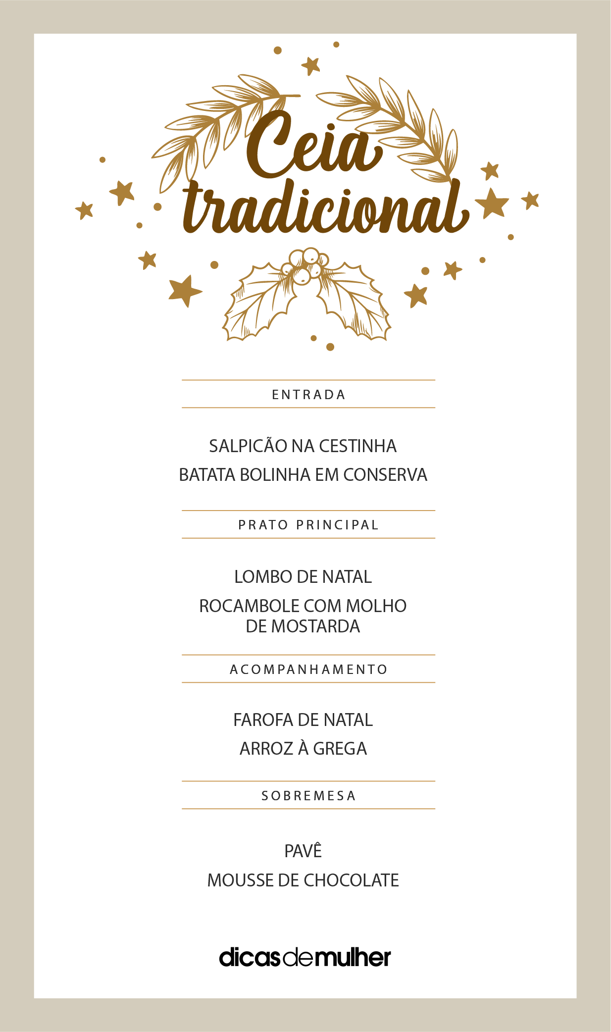 Cardápio de Natal: 32 receitas para fazer bonito nessa data