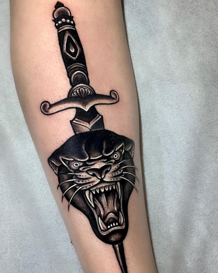 Tatuagem de pantera: 65 ideias para quem quer inovar na tattoo