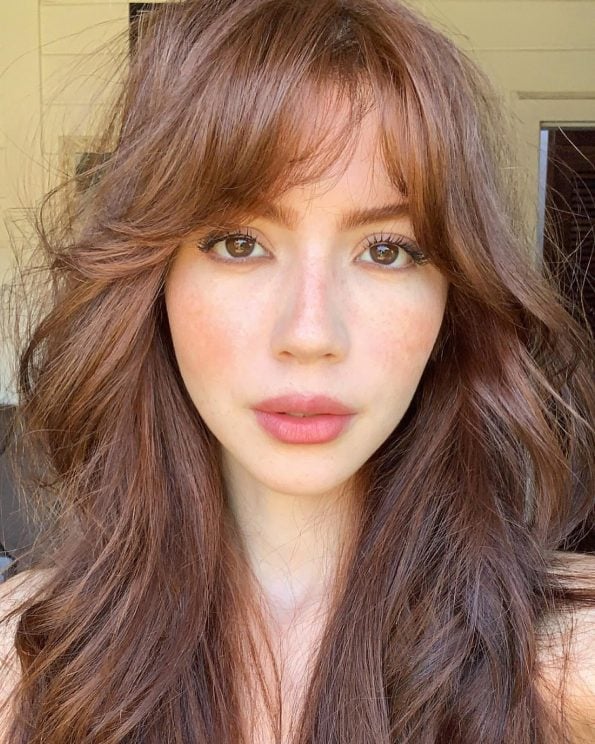 Curtain bangs: 20 fotos da franja que conquistou o coração das blogueiras
