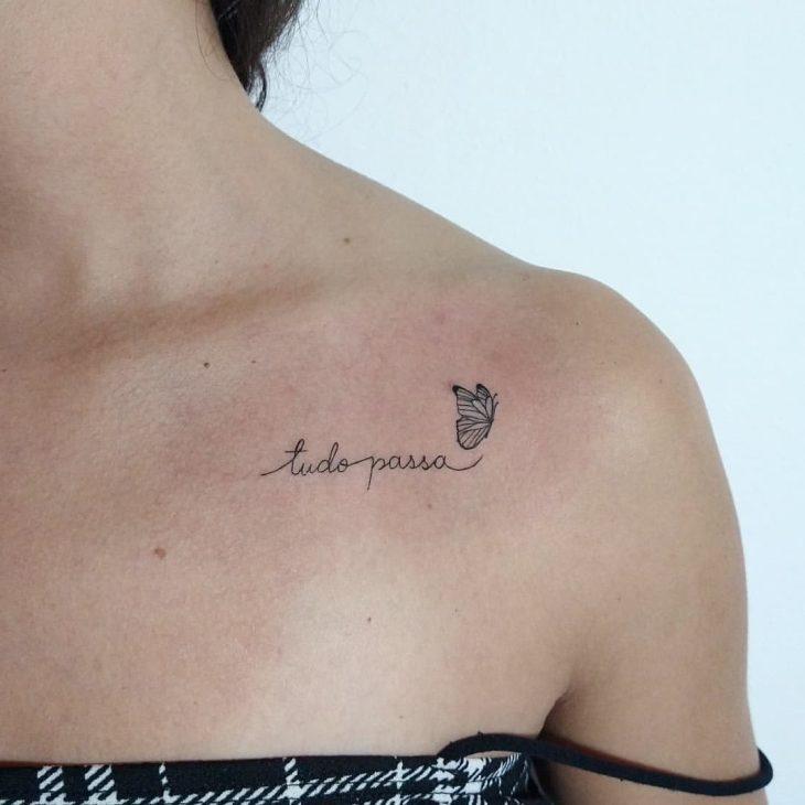 Tatuagem tudo passa: 80 ideias para usar como inspiração