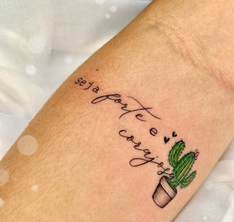 Tatuagem seja forte e corajosa: 30 ideias lindas para se inspirar