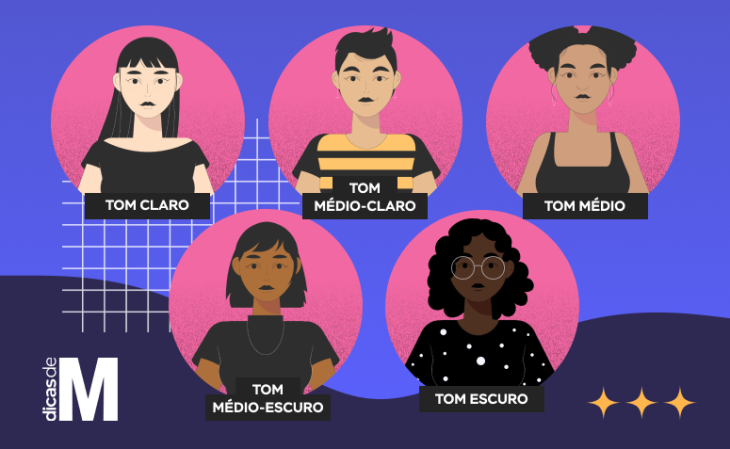 Cores de pele: descubra os tons, subtons e fototipos de pele!