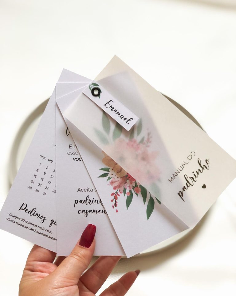 Manual dos padrinhos : dicas e ideias para surpreender